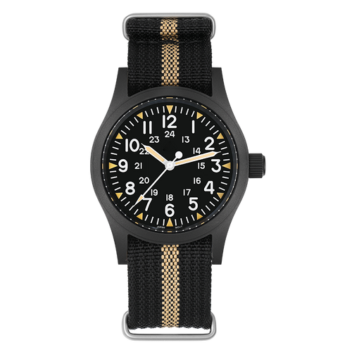 💥Mid-Year Sale💥Militado 38mm Sapphire Crystal Field Military Watch ML0