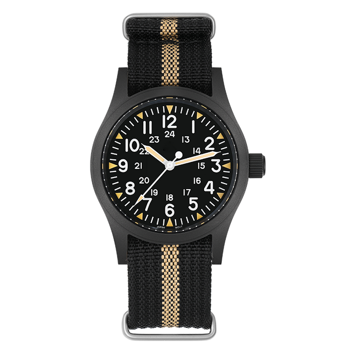 Militado 38mm Sapphire Crystal Field Military Watch ML05