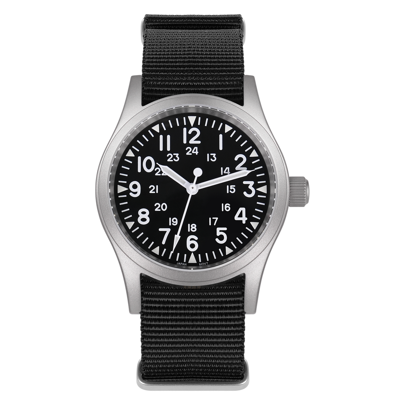 Militado 38mm Sapphire Crystal Field Military Watch ML05