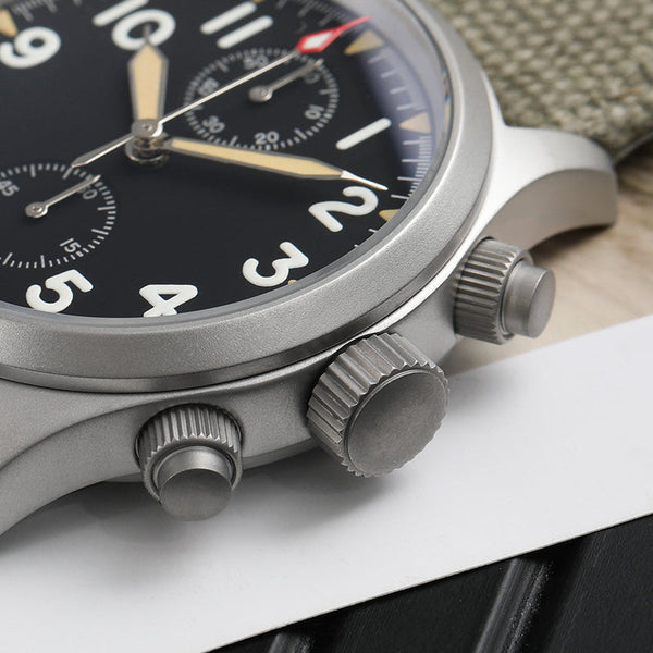 Militado Retro VK61 Quartz Chronograph Watch ML1868